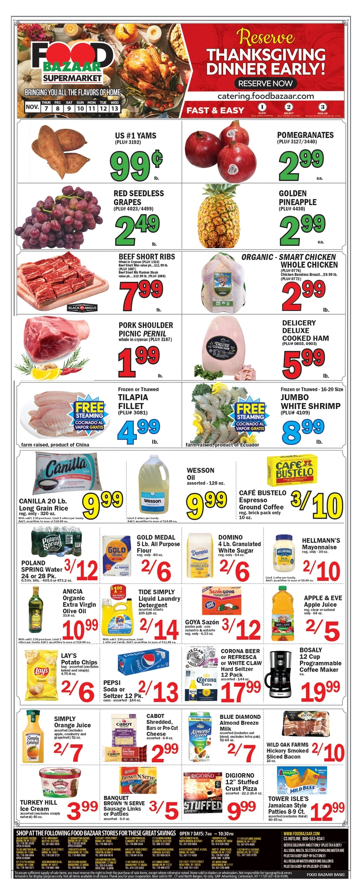 Print Weekly Specials | Food Bazaar Supermarket | Westchester - Mount ...