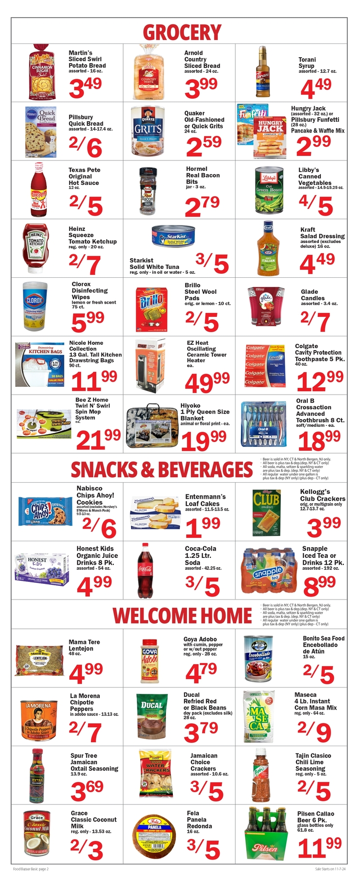 Print Weekly Specials | Food Bazaar Supermarket | Brooklyn - Flatlands ...