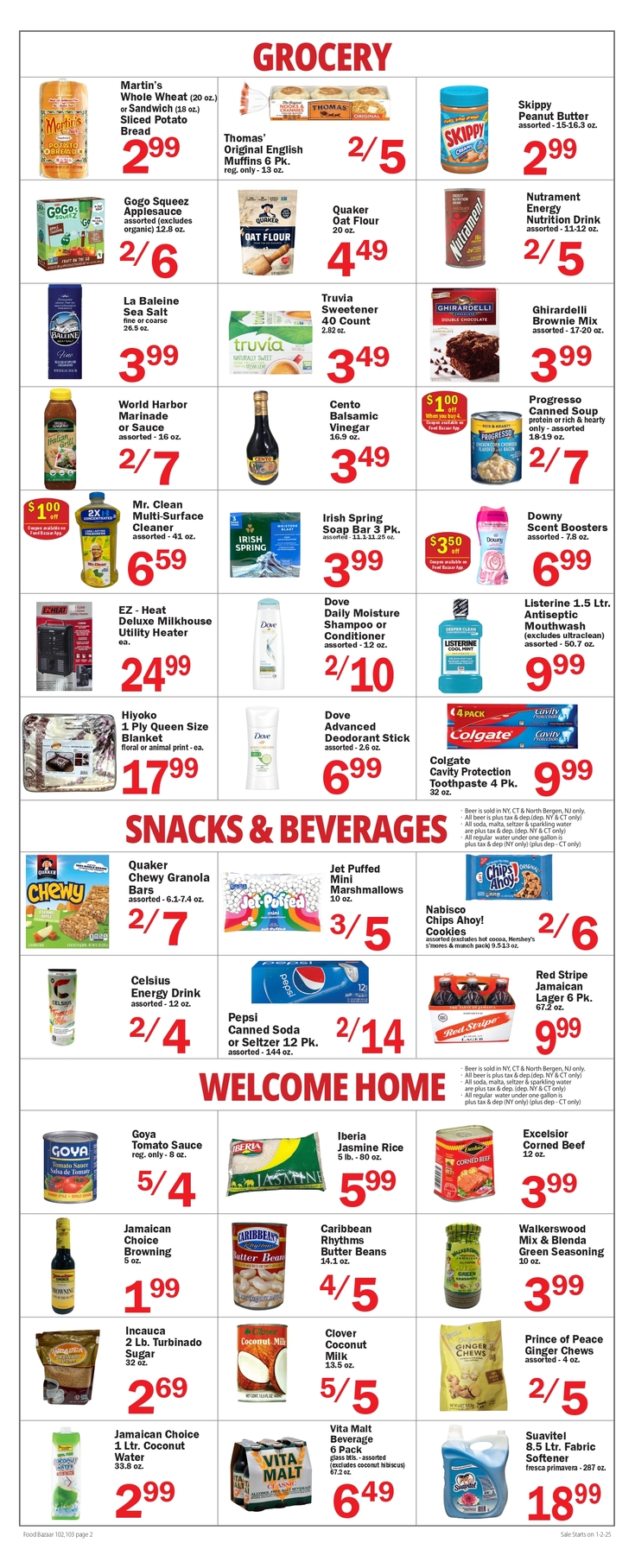 Print Weekly Specials | Food Bazaar Supermarket | Farmbria by Food ...