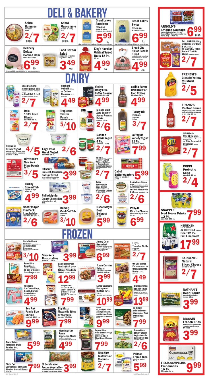 Print Weekly Specials | Food Bazaar Supermarket | Bridgeport ...