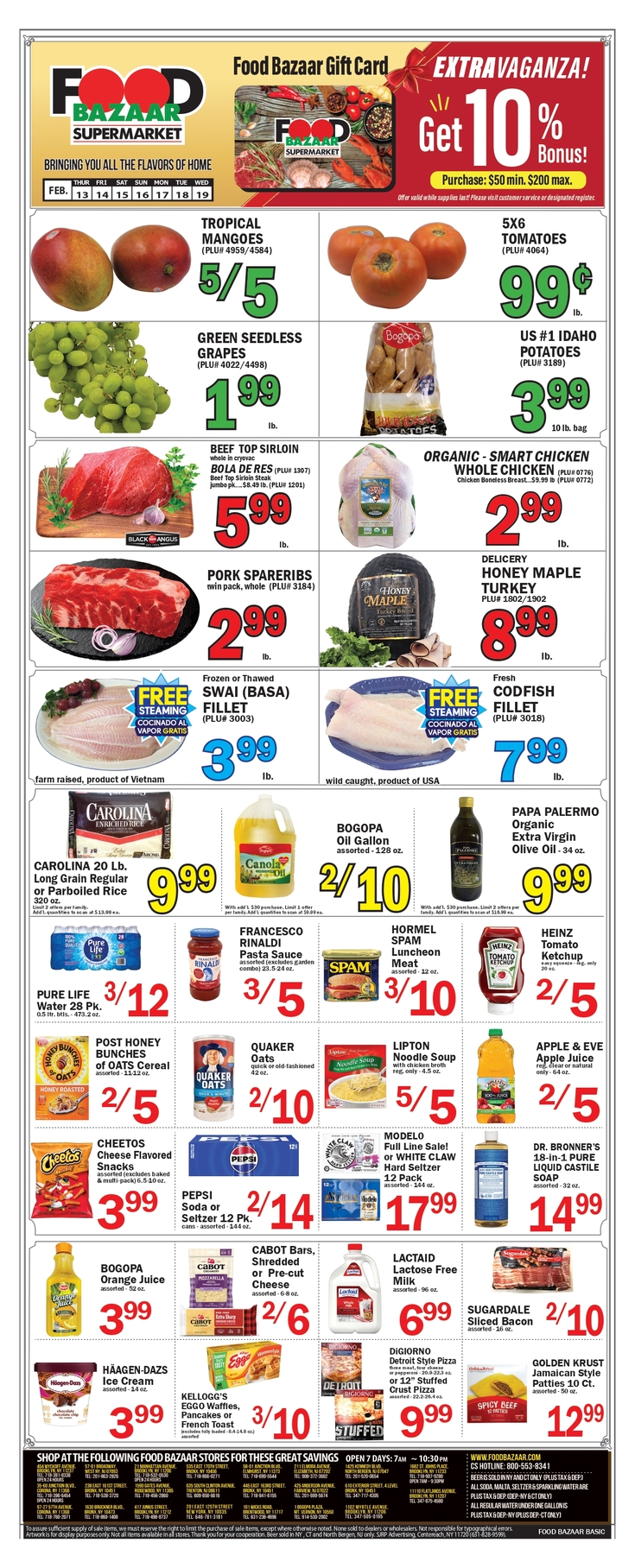 Print Weekly Specials | Food Bazaar Supermarket | Brooklyn - Flatlands ...