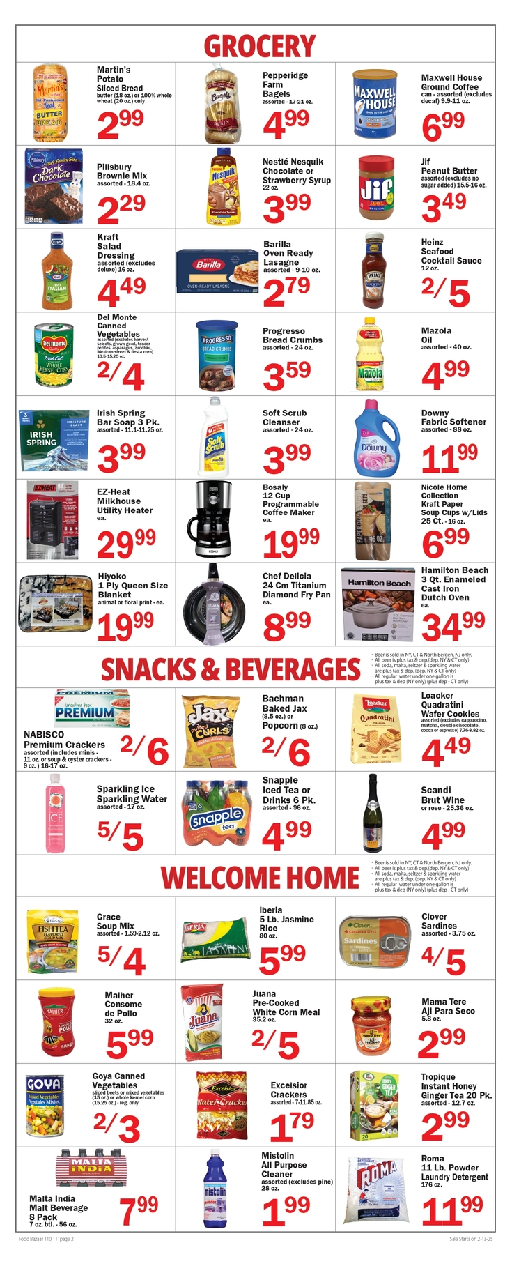 Print Weekly Specials | Food Bazaar Supermarket | Brooklyn - Cropsey ...