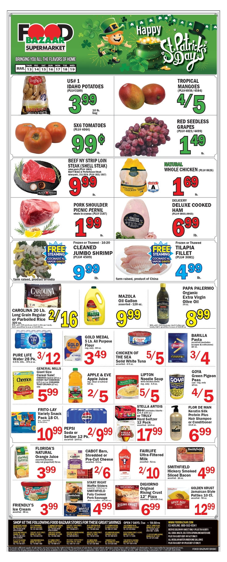 Print Weekly Specials | Food Bazaar | Bronx - Bruckner - 1630 Bruckner ...